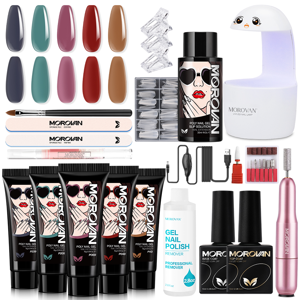 Professional Nail kit Best Gel Nails Kit Set Professional | MOROVAN