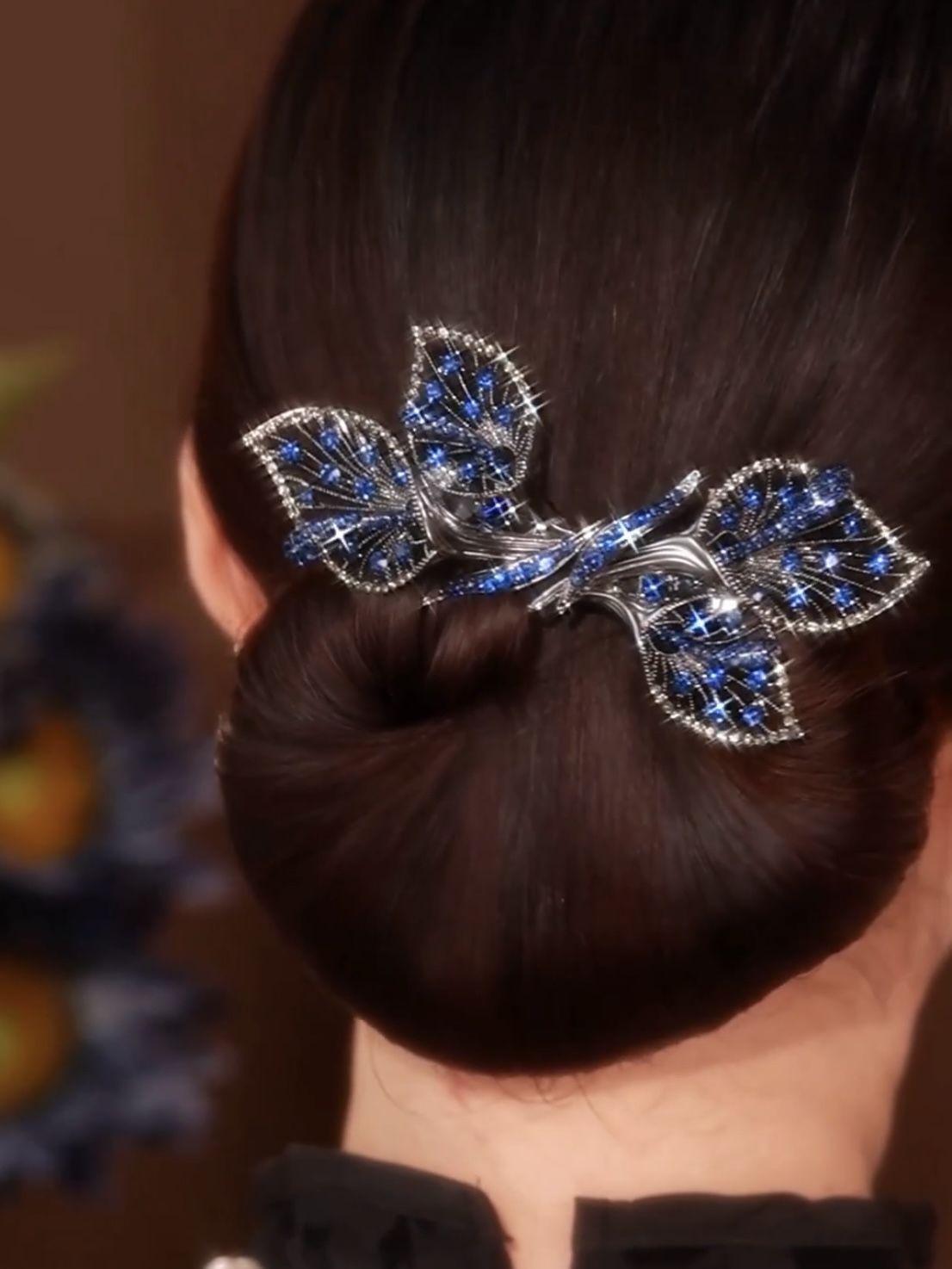 Golden Leaves Hair Disk KERENTILA