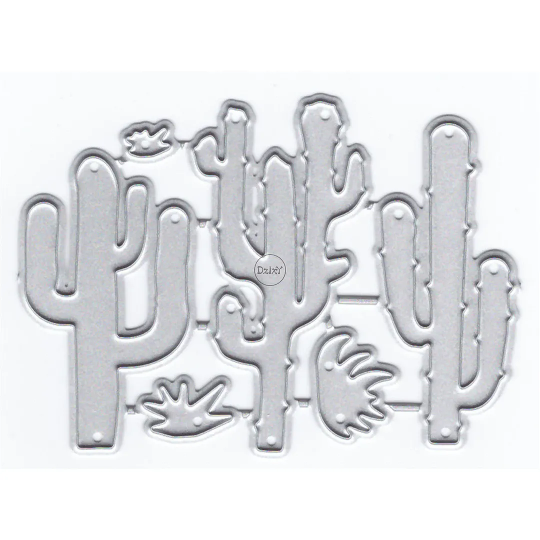 Athvotar Cactus Grass Metal Cutting Dies for Card Making Paper ...