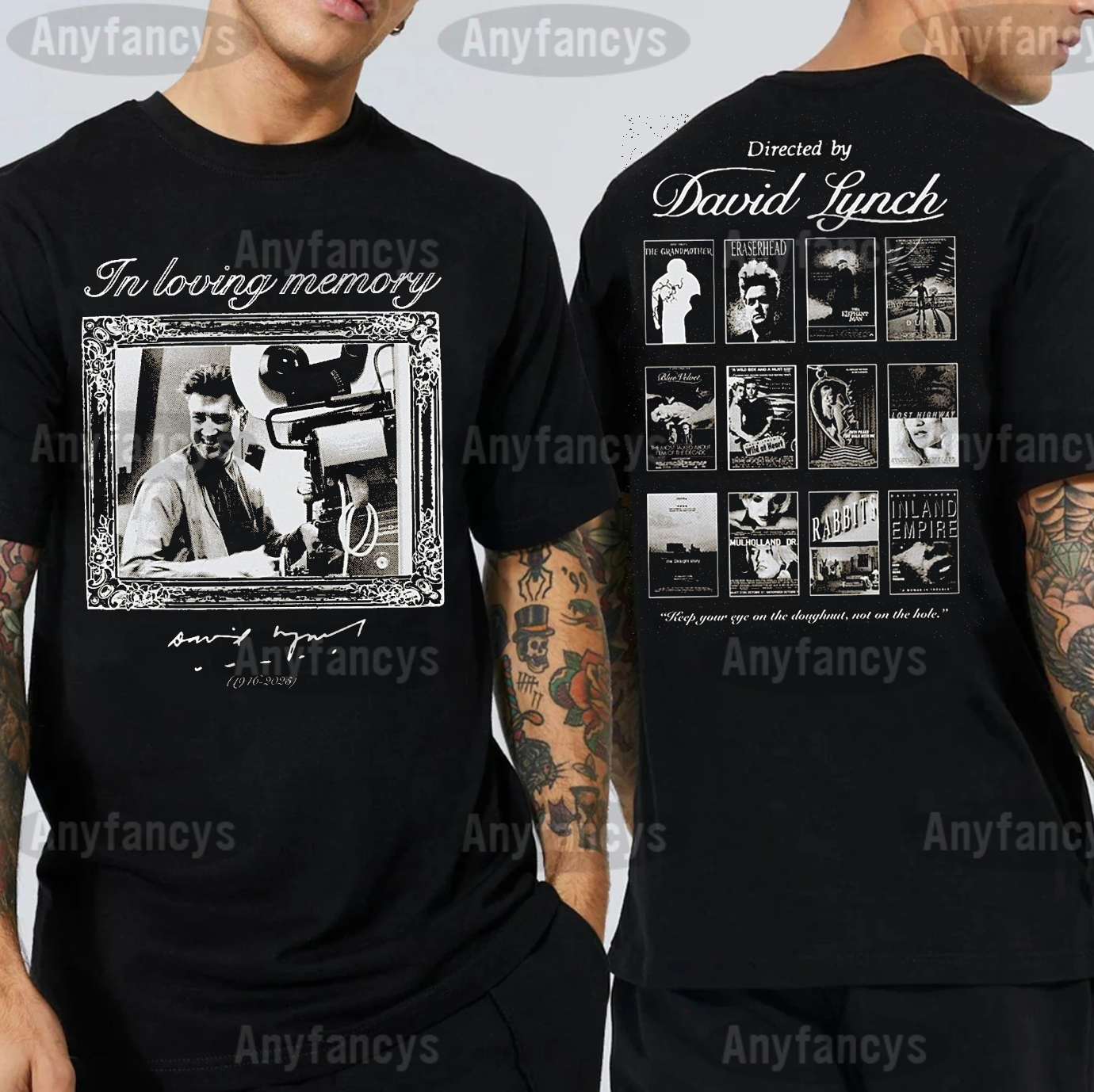 In loving memory DAVID LYNCH Unisex T-shirt/Crewneck/Hoodie