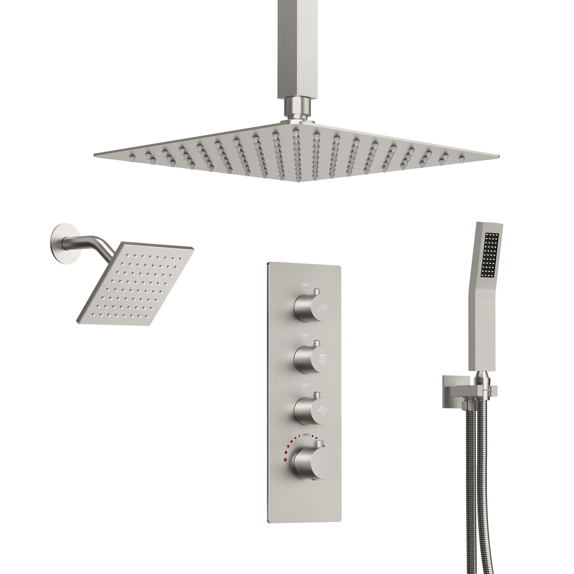 Shower System & Shower Faucets | Modern Elegance by EVERSTEIN