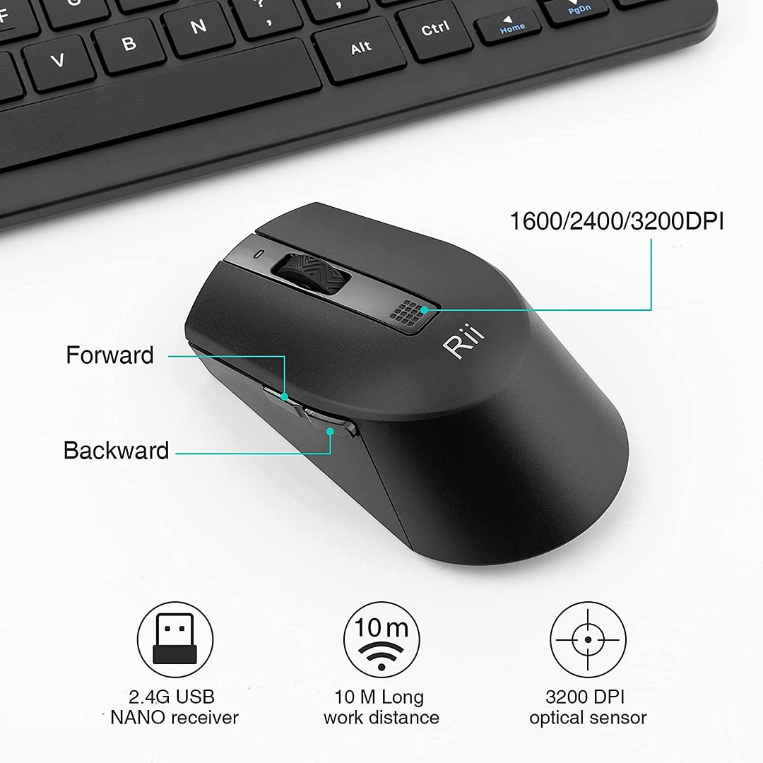 Rii Wireless Keyboard RKM709