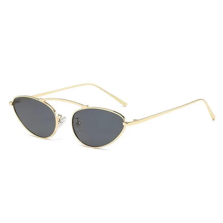 Luxury Brand Cat Eye Sunglasses Women 2024 Unique Small Oval Sun ...