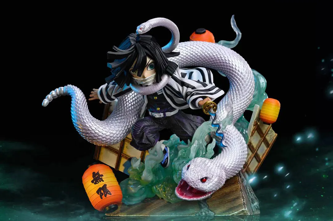 Serpent Hashira Obanai Iguro - Demon Slayer: Kimetsu no Yaiba Resin ...