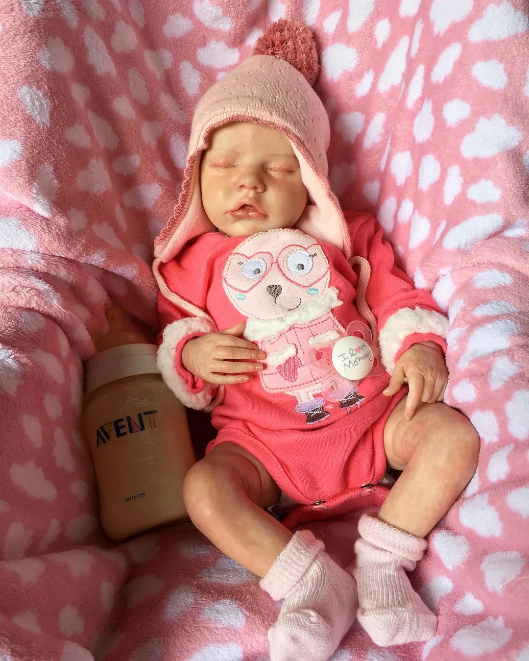 "Boneless" Full Body Silicone Flexible Reborn Girl Doll Named Ione