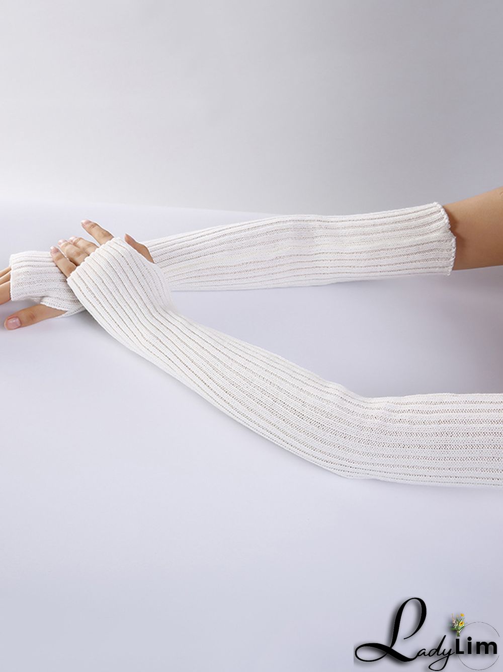 Original 9 Colors Striped Knitted Sleevelet - Ladylim