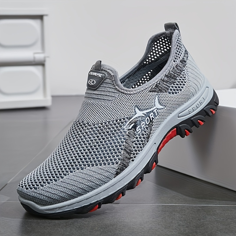 Men's Lightweight Breathable Anti-slip Orthopedic Sneakers for Outdoor ...