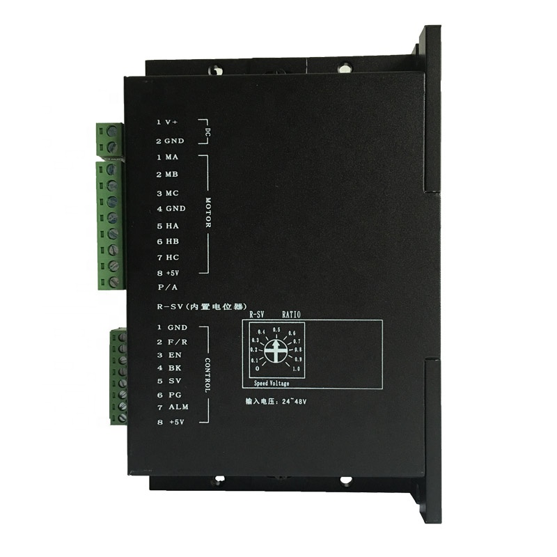 DC Motor Brushless 24-48V Driver BLDC Hall Sensor Motor Driver Board ...