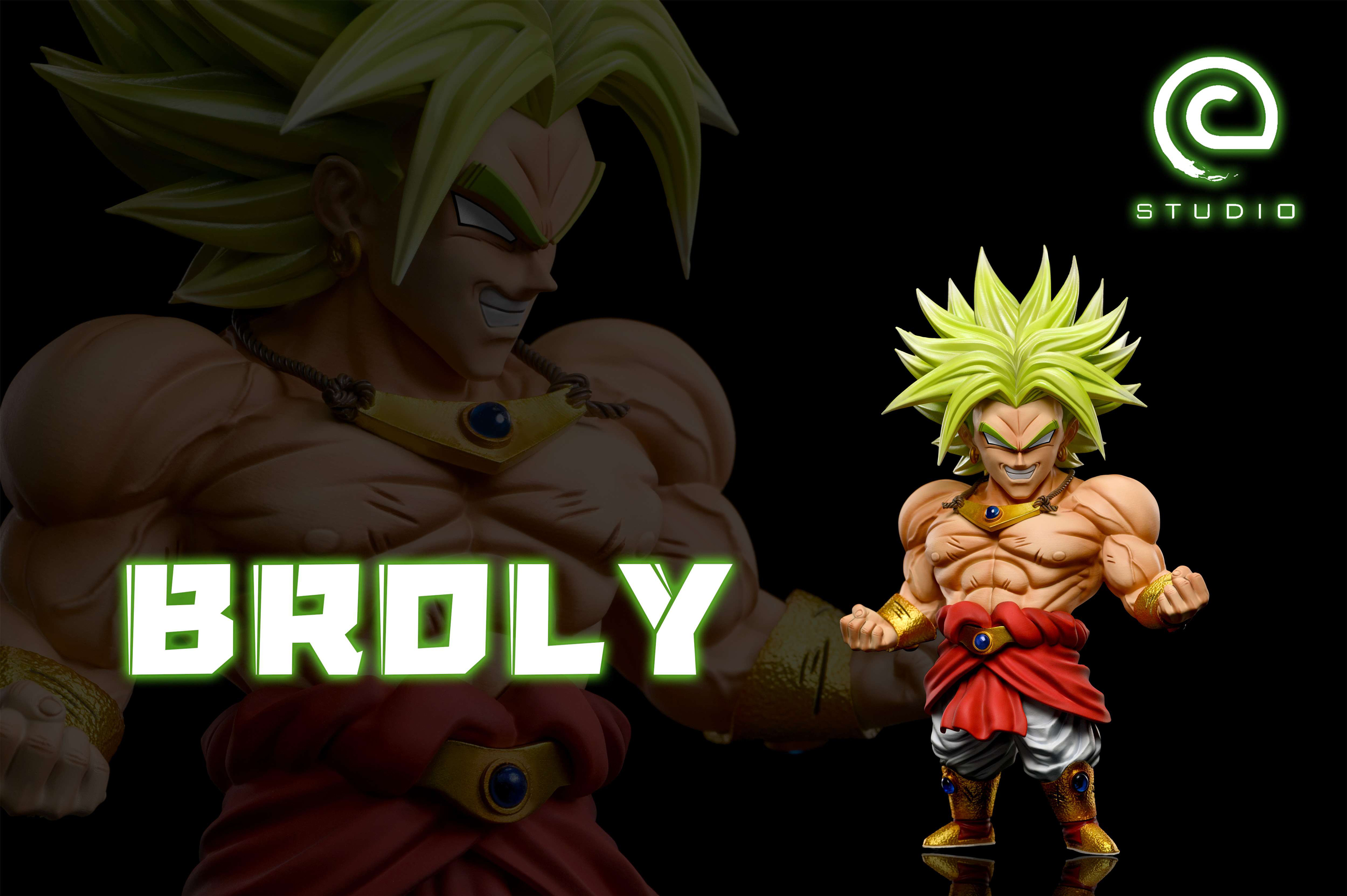 Super Saiyan Broly - Dragon Ball Statue - C-Studios