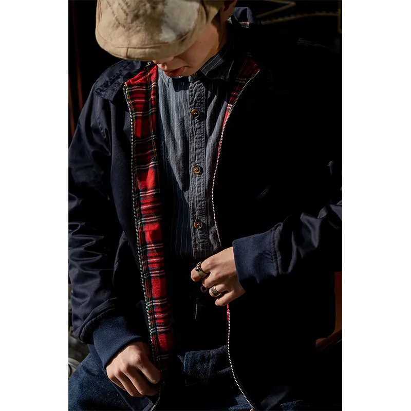 G9 Norman Long Harrington Jacket Waterproof Vintage Jacket