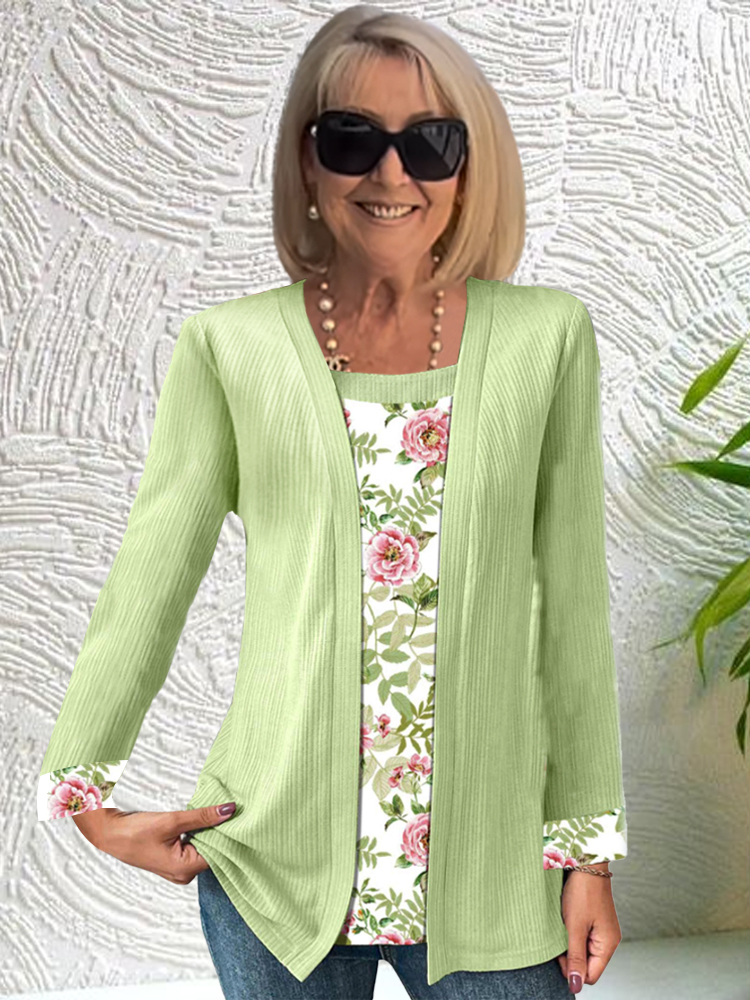 Tops And Pants Two Piece Set For Elderly Women And Mature Ladies Over 40 50 60 70 And 80