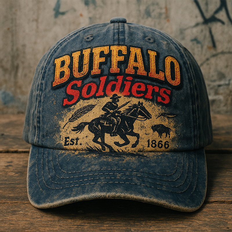 Buffalo Soldier Art Hat