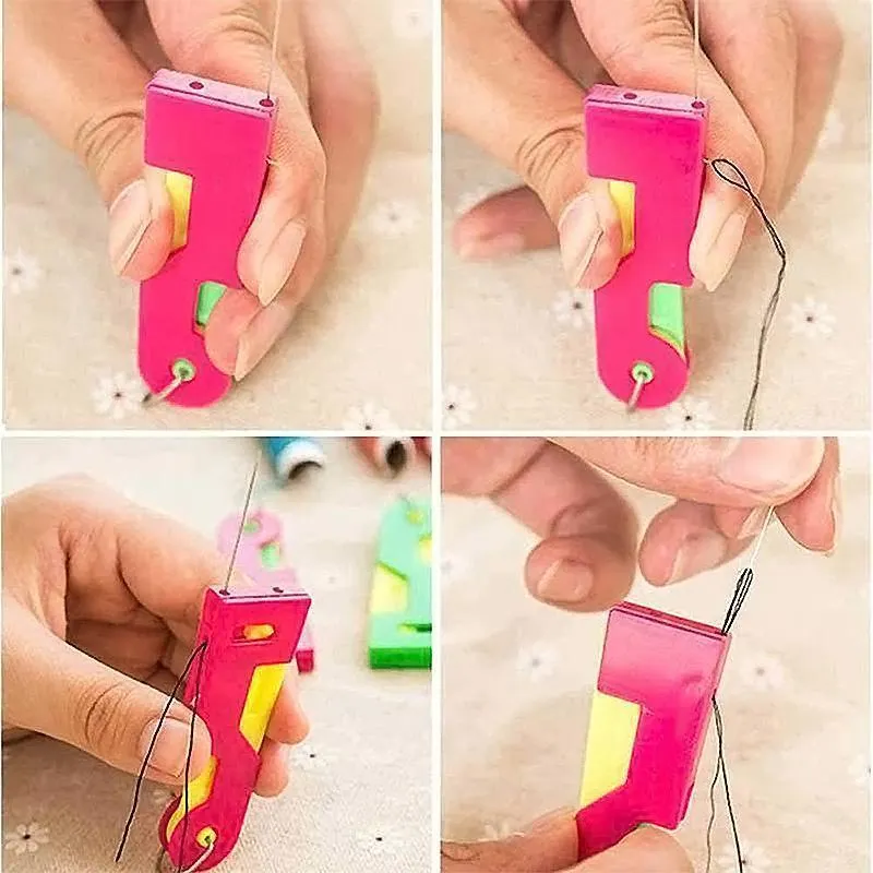 Automatic Easy Needle Threader | Hand Sewing & Elderly Use
