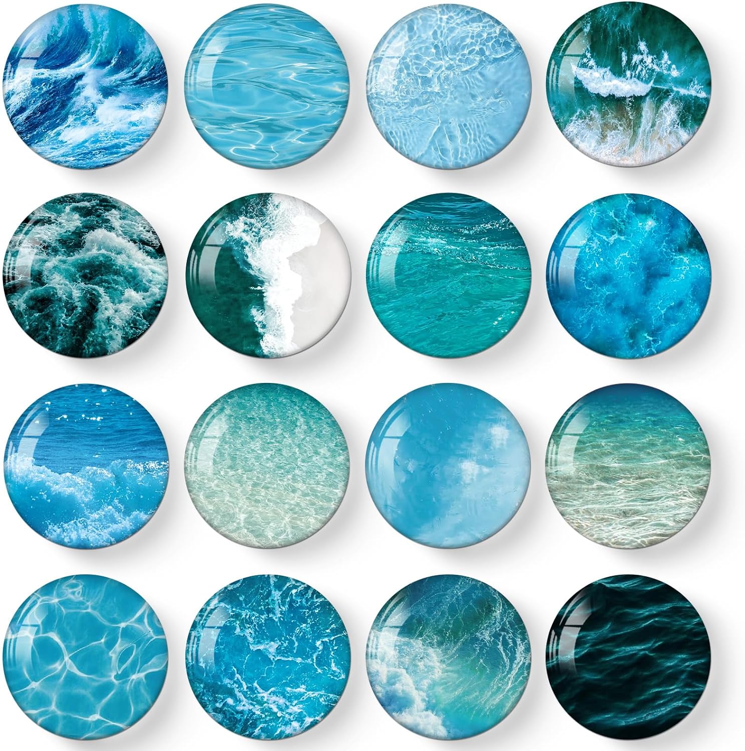 16PCS Ocean Magnets Decoration for Refrigerator