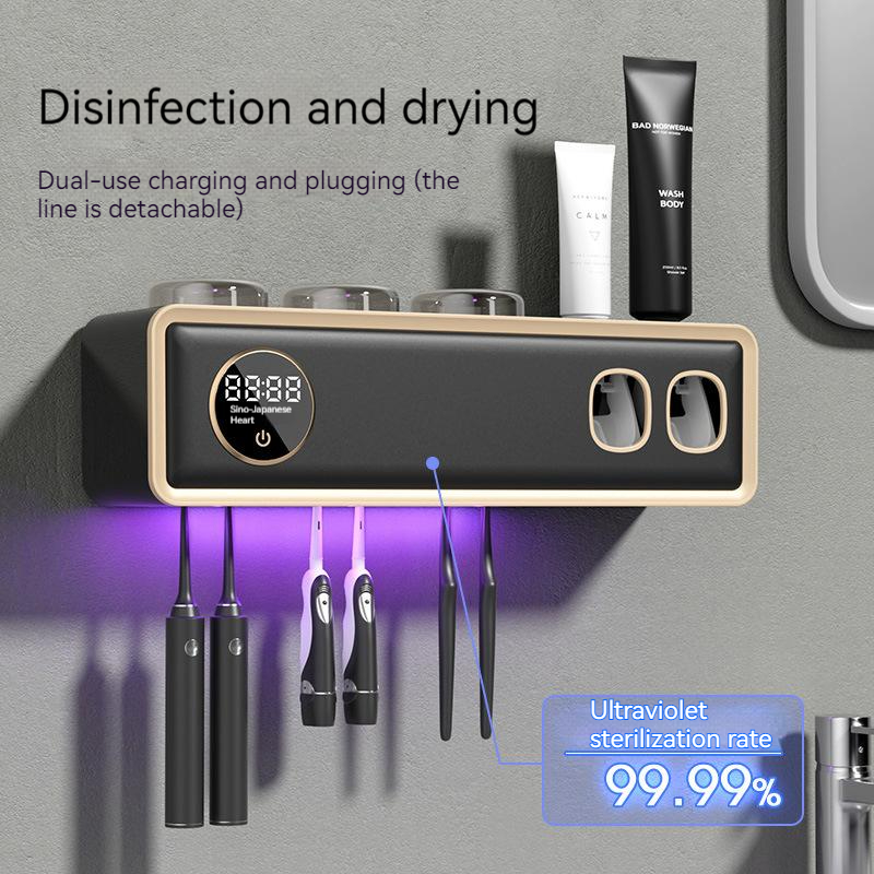 Smart Drying Ultraviolet Sterilization Electric Toothbrush Holder