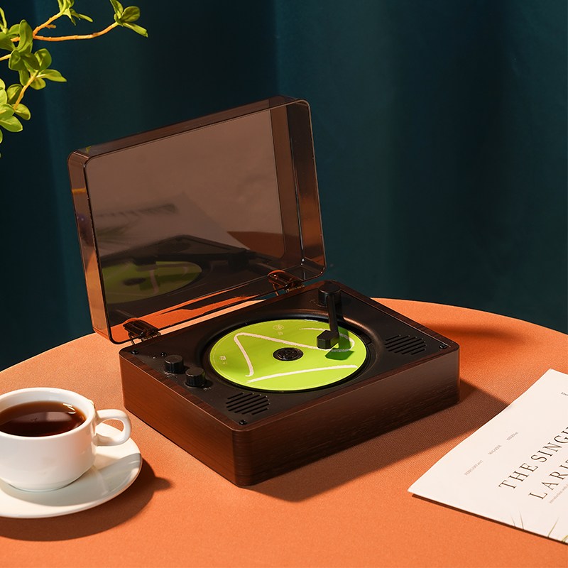 CD Player Retro Album Bluetooth Speaker