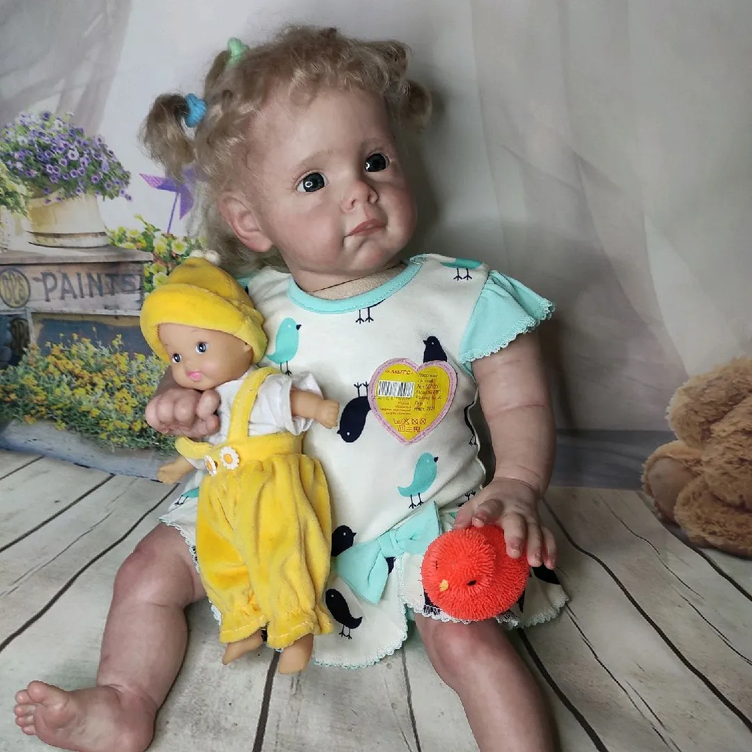 12" Realistic Amiyah Silicone Vinly Reborn Baby Girl Doll Gifts
