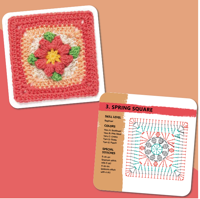 【2026 NEW】The Granny Square Card Deck - 50 Mix & Match Designs