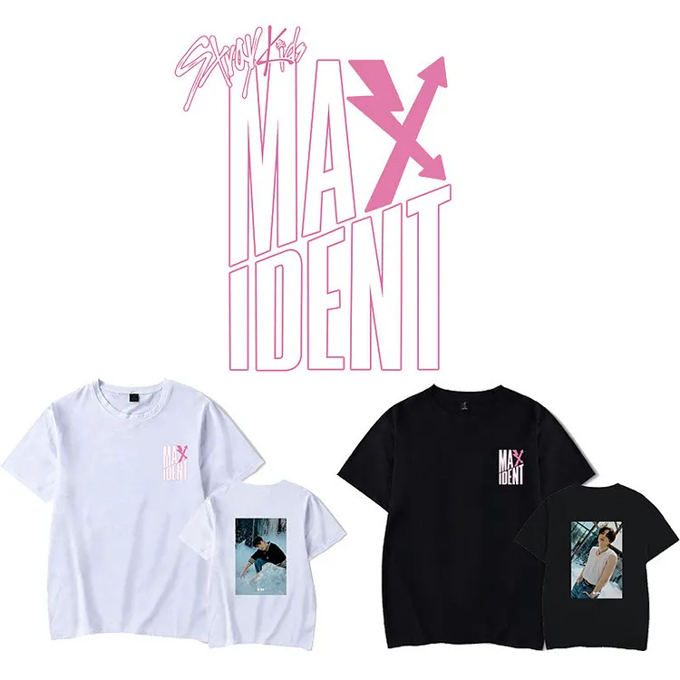 Stray Kids MAXIDENT LOGO T-shirt
