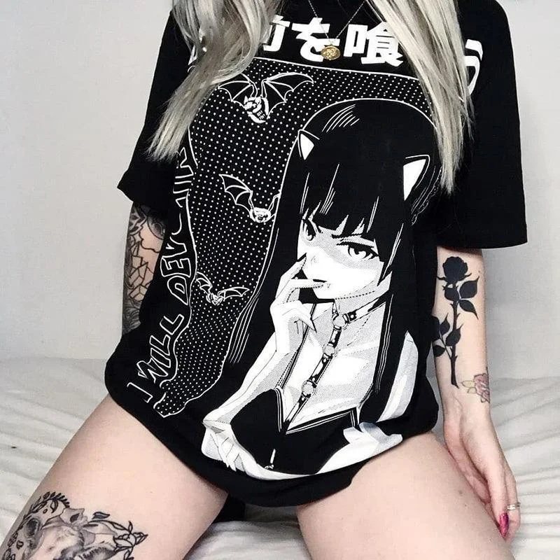 I WILL DEVOUR YOU PRINT TEE