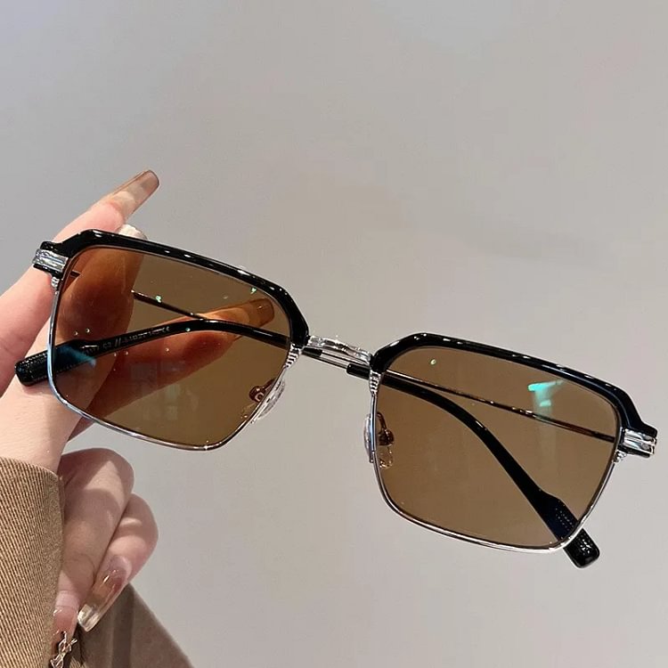 Outdoor Color Changing Sunglasses New Photochromic Myopia Glasses Men ...