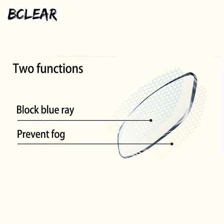 1.56 1.61 1.67 Index New Function Aspherical Anti Fog Myopia Lenses ...