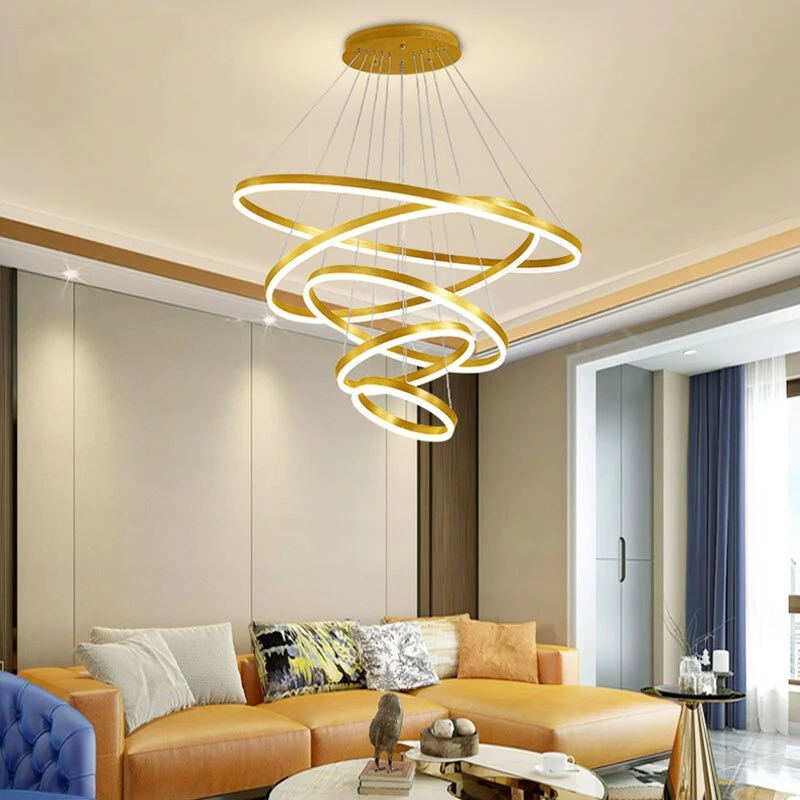 High Quatily Modern Led Pendant Light For Large Living Room Dining Room ...