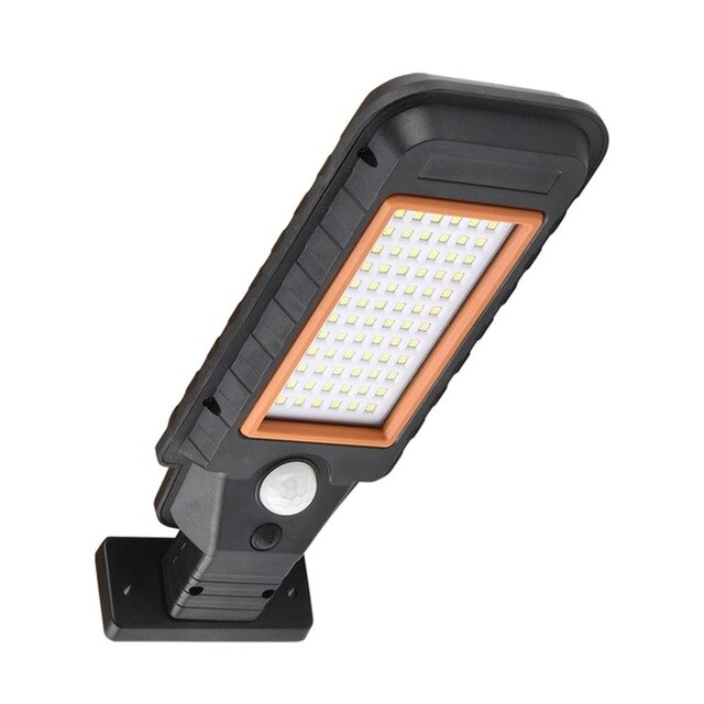 48/56LED Remote Control Solar Light PIR Motion Sensor IP65 Outdoor Wall ...