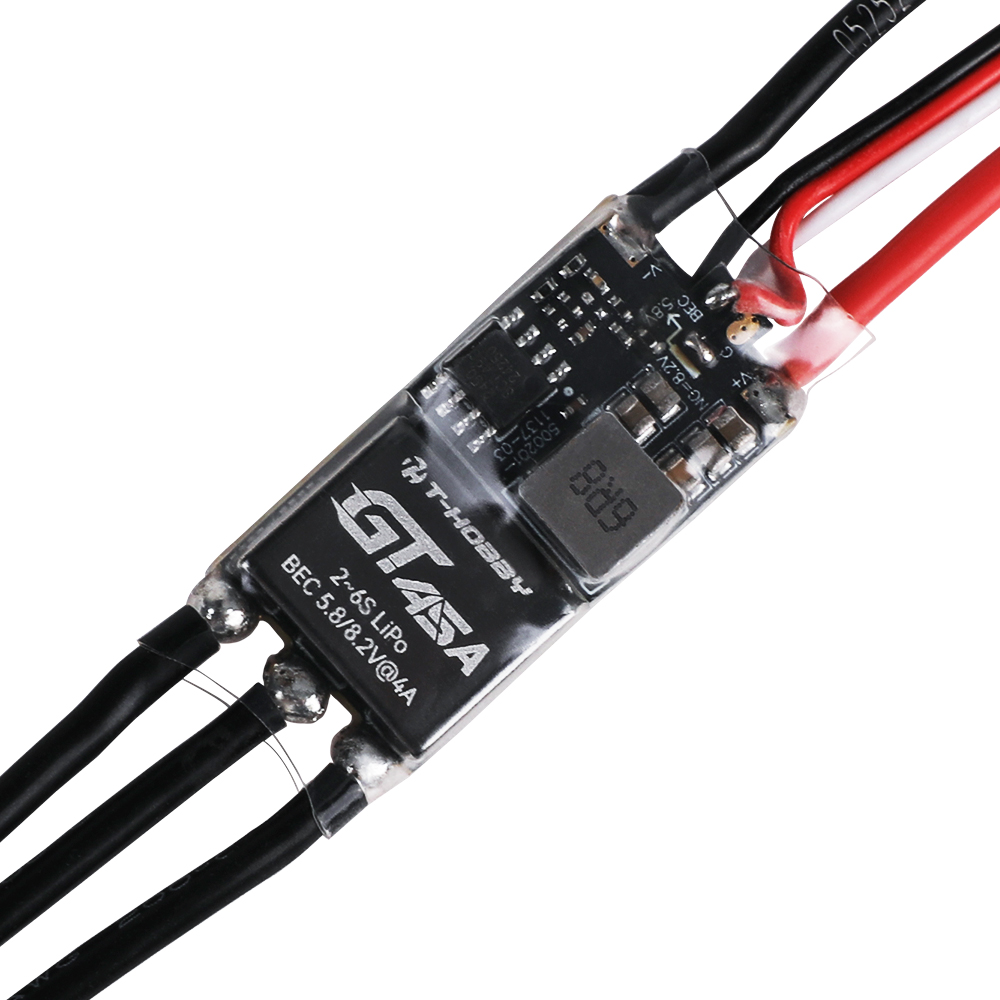 T-HOBBY GT45A 45A FPV Wing Motor ESC Precision Control for F2C/F3E/F5D/