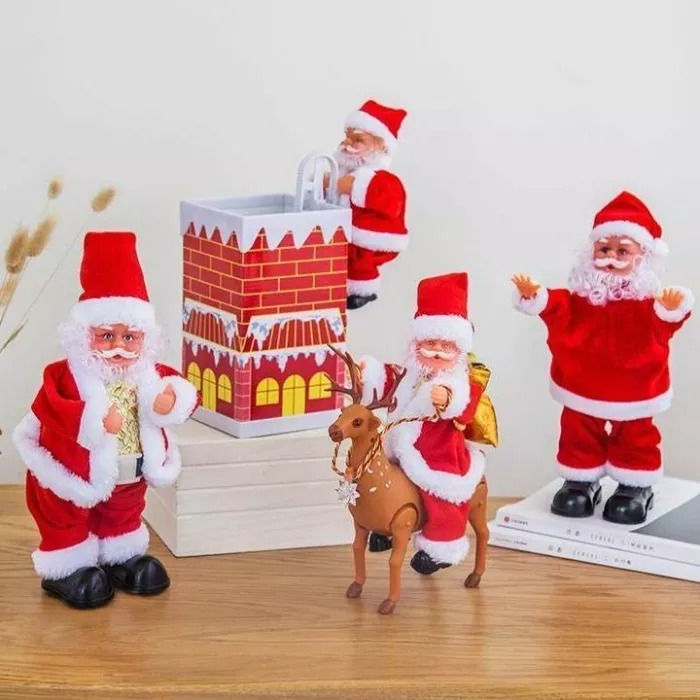 Turn Somersault Santa Claus