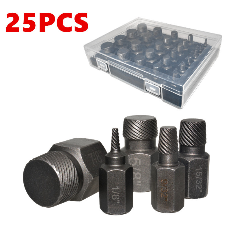 25-piece set, hexagonal handle, damaged, sliding tooth, sliding wire ...