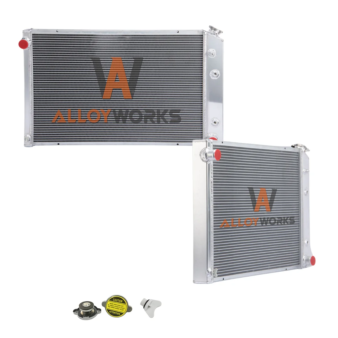 Alloyworks 3 Row Radiator For 1973-1991 Chevy C/K C10 C20 C30 K10/20 V8 ...