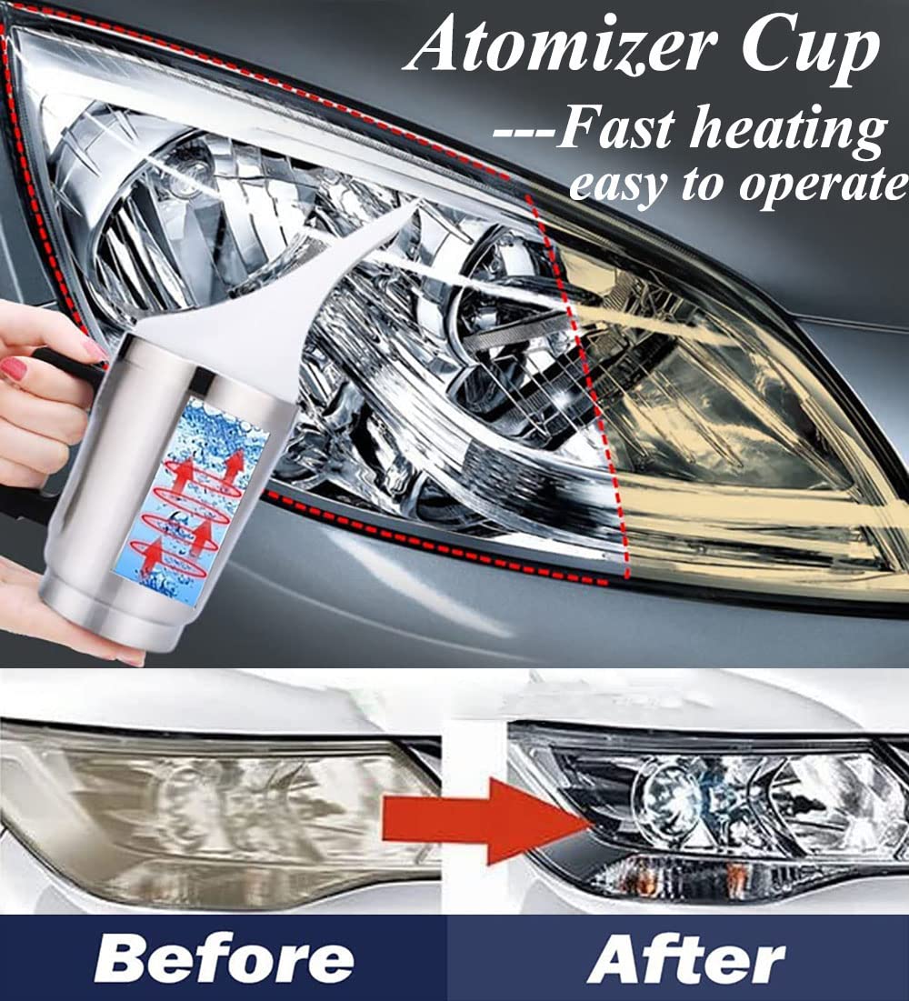 Car Headlight Renovation And Repair Kit