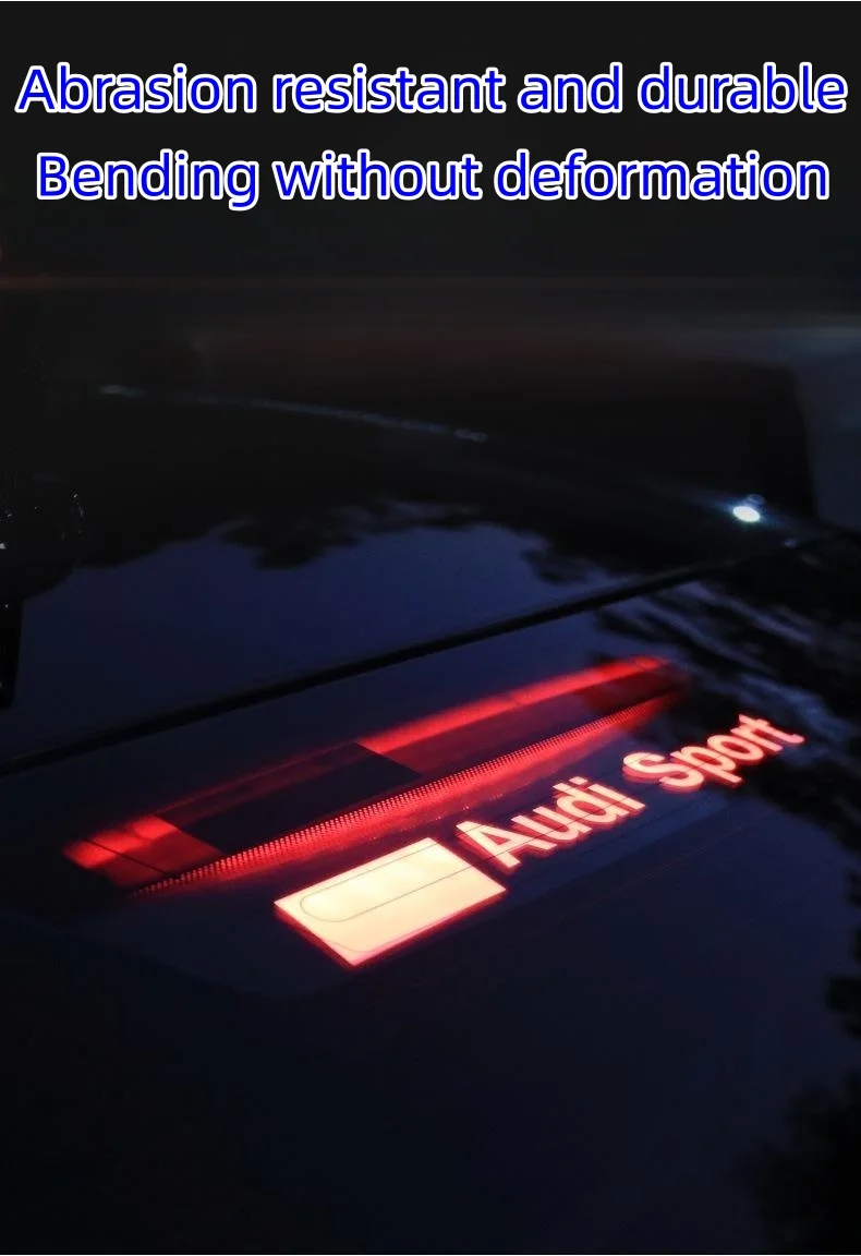 Car Custom High Mounted Brake Light Sticker