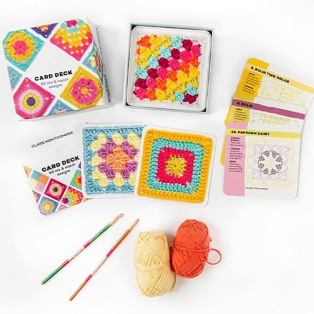 🔥The Granny Square Card Deck50 Mix & Match Designs