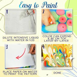 Water Marbling Ink Set