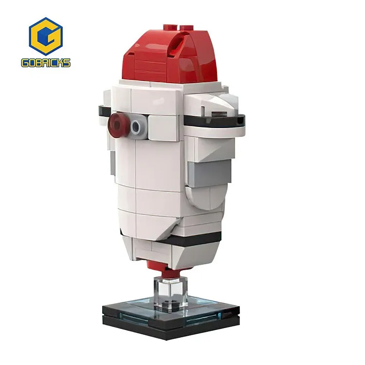 Gobrick MOC GO-4 Security Bot Wall-power Robot Building Block ...