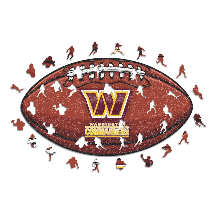 Washington Commanders - Wooden Puzzle