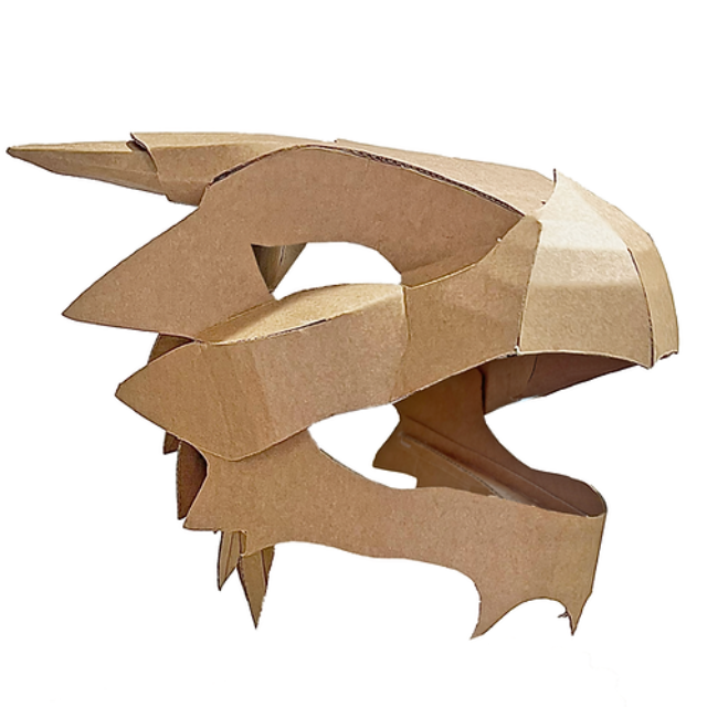 Dragon Head Template- With Instructions