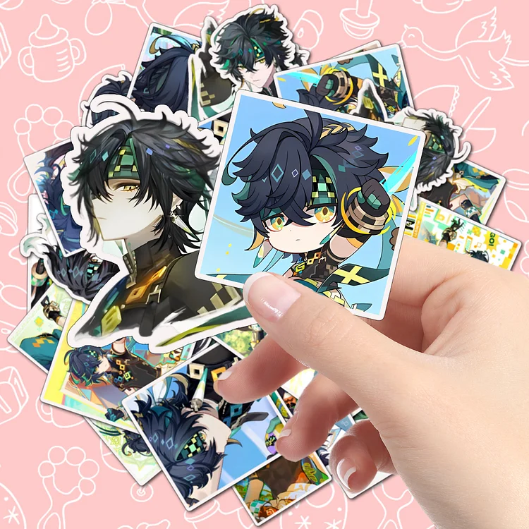 24 pcs Kinich Genshin Impact Stickers