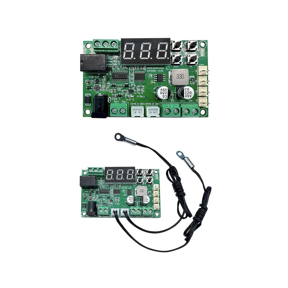 DC 12V 24V 3A FAN temperature control W digital TEMP display speed ...