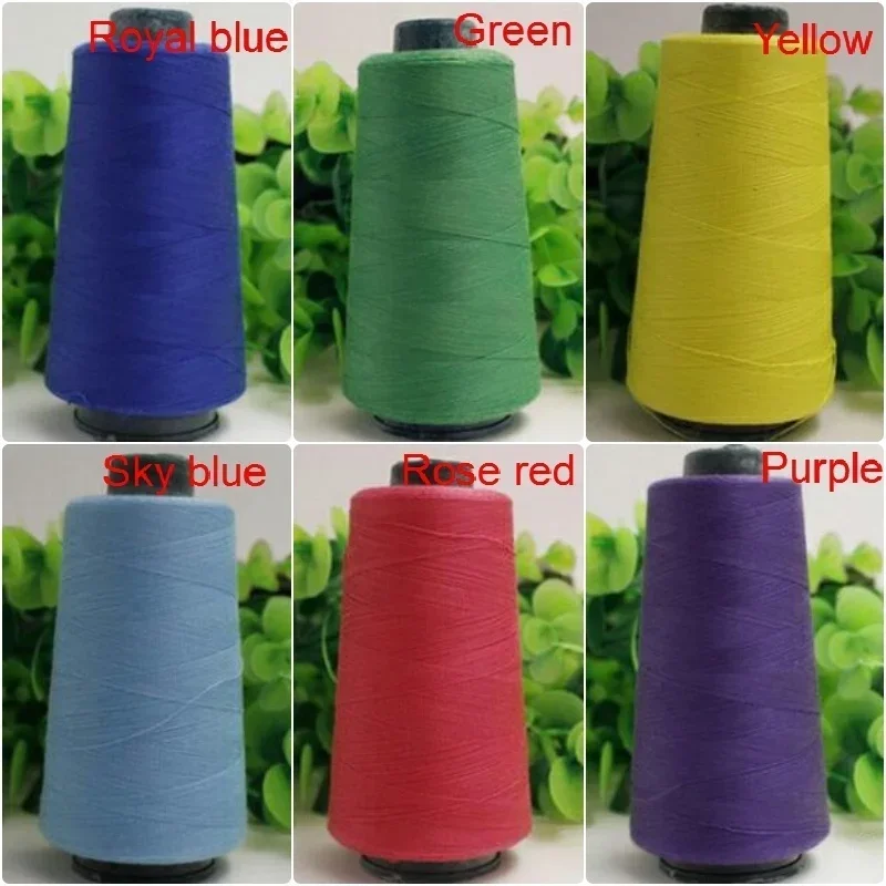 Churchf Colors Outstanding 3000 Yards Industrial Overlocking Sewing Machine Polyester Thread