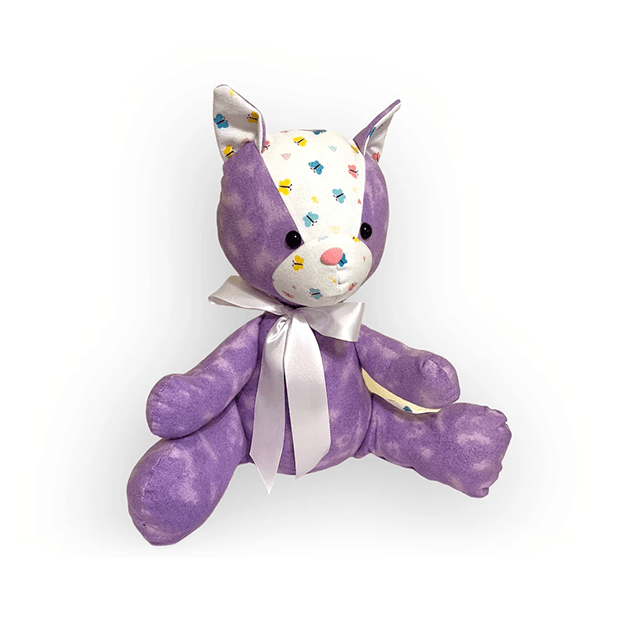 Memory Chauncey the Cat Toy Sewing Templates - With Instructions