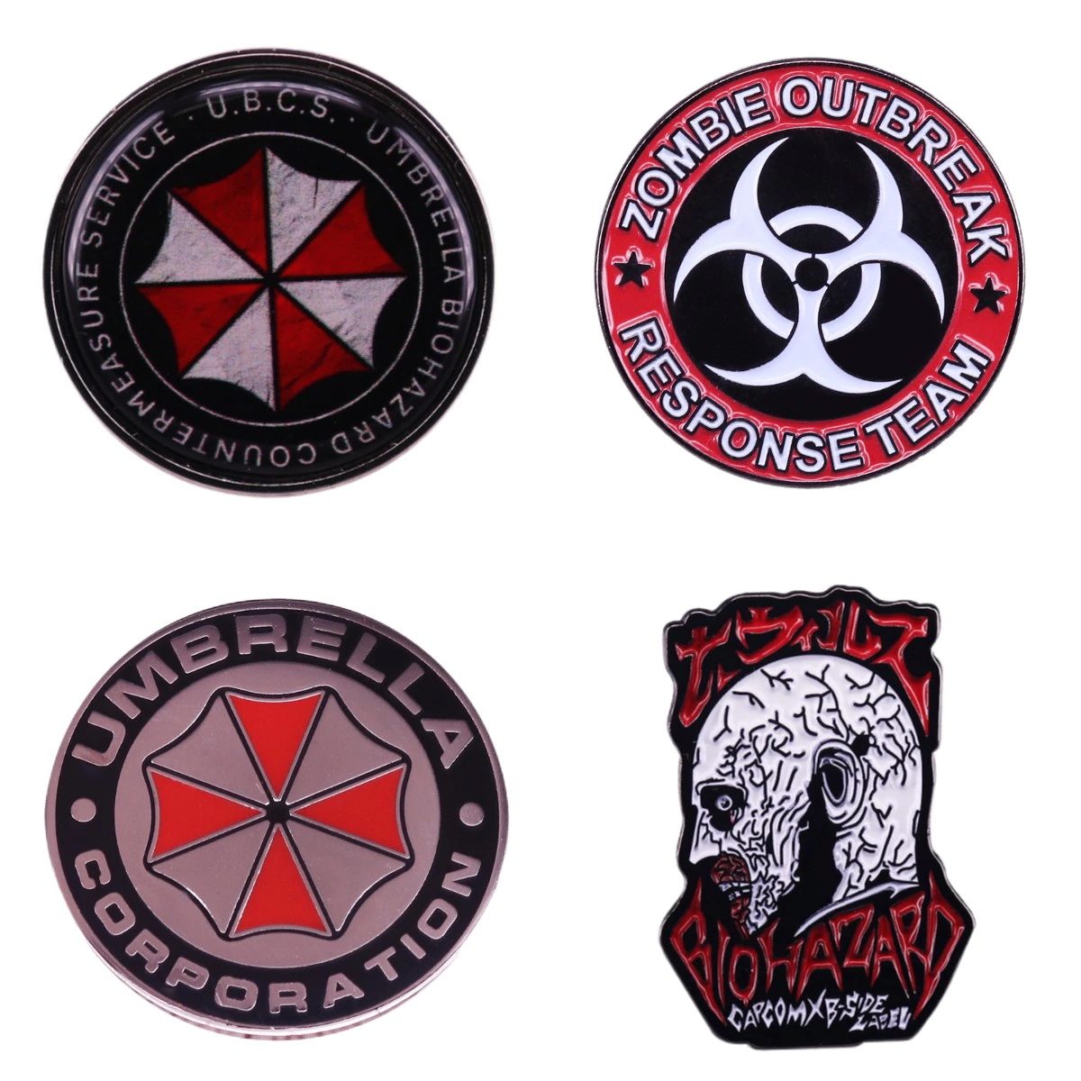 Resident Evil Biohazard Countermeasure Service Evil Resident Enamel ...