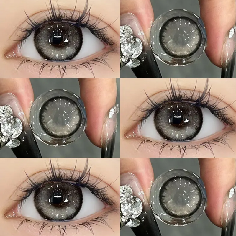Luminous Black 14.5mm Contact Lenses(6months wear)