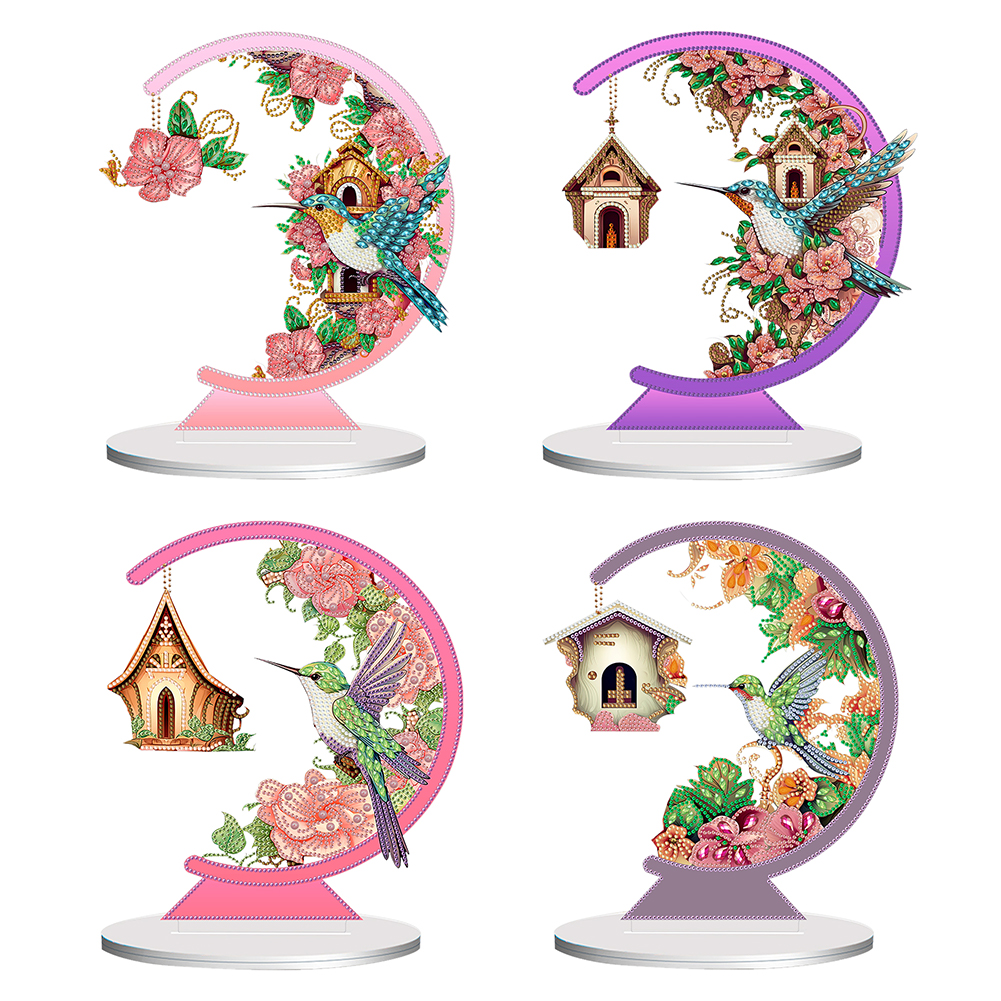 Special Shape Desktop Diamond Painting Ornament Table Top Diamond ...