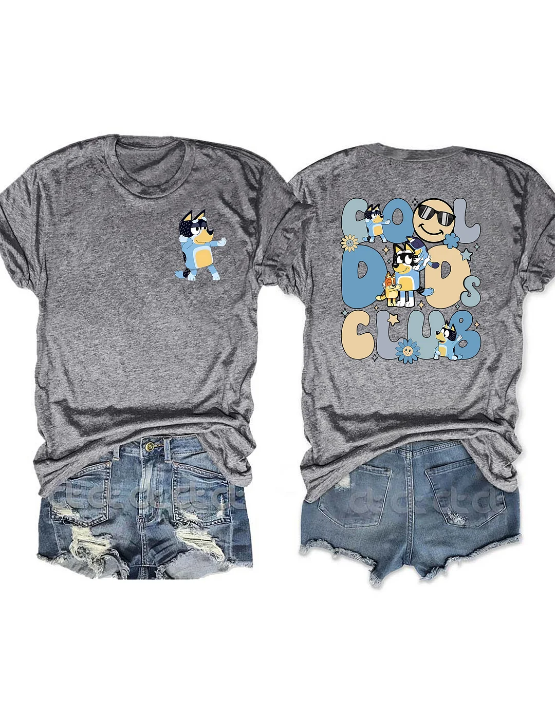 Bluey Couple Matching T-Shirt
