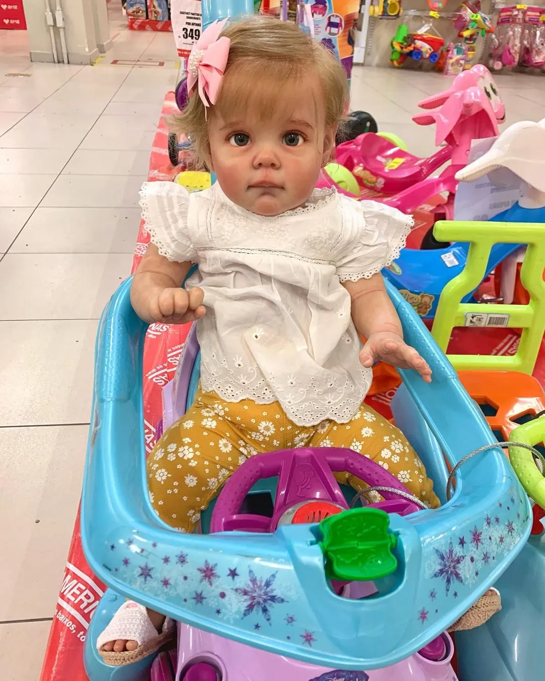 12 Inches Regina Realistic Silicone Vinly Reborn Baby Girl