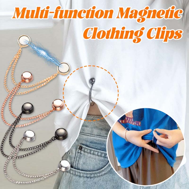 Multi-Function Magnetic Clothing Clip, Removable Pins for Cardigan ...