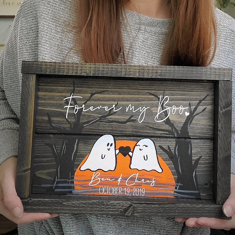 Custom Forever My Boo Couples Sign